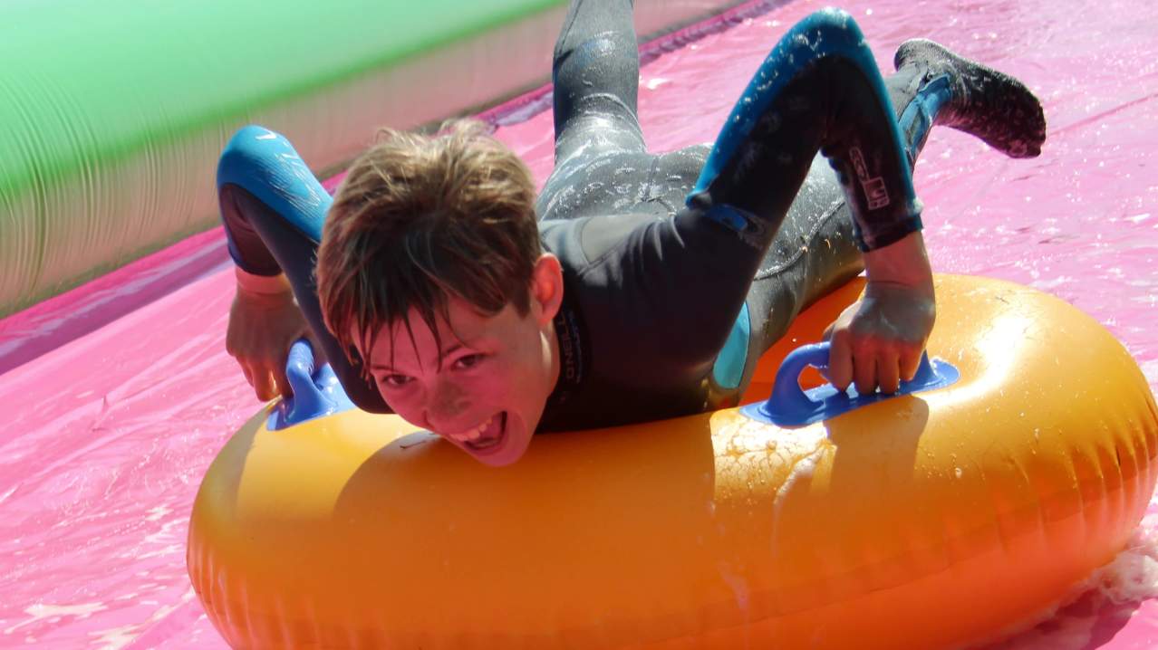 Monster Slip and Slide North Devon | Summer Family Adventure