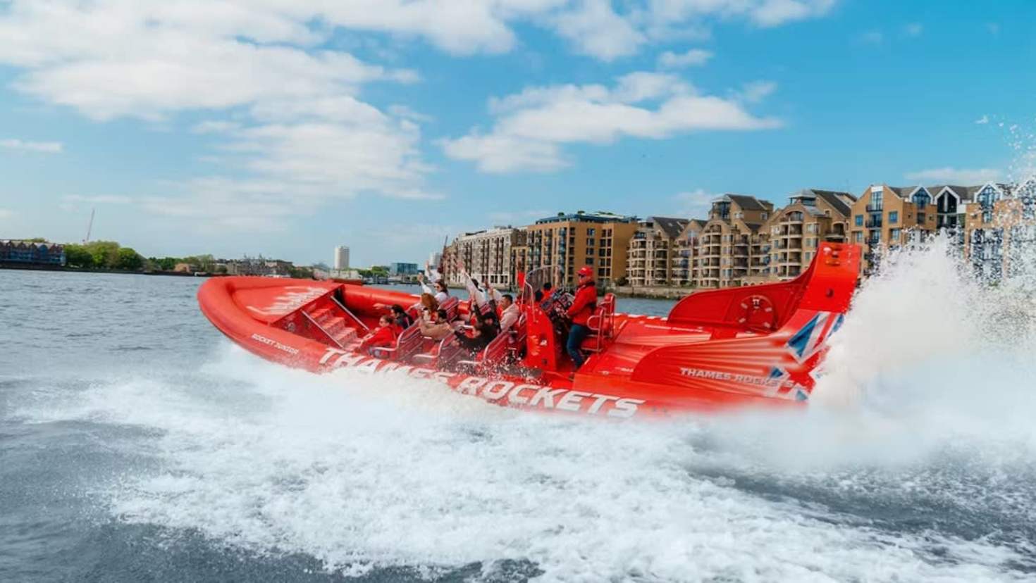 Buy Thames Rockets Tickets | London Thames Speedboat Adventure