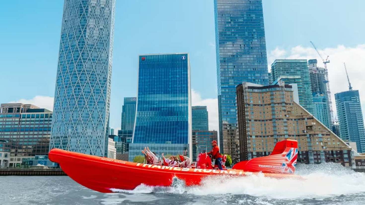 Buy Thames Rockets Tickets | London Thames Speedboat Adventure