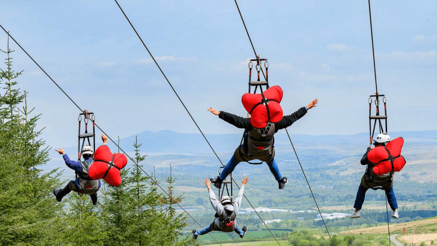Zip World Tower Tickets | Four Adventures in Wales