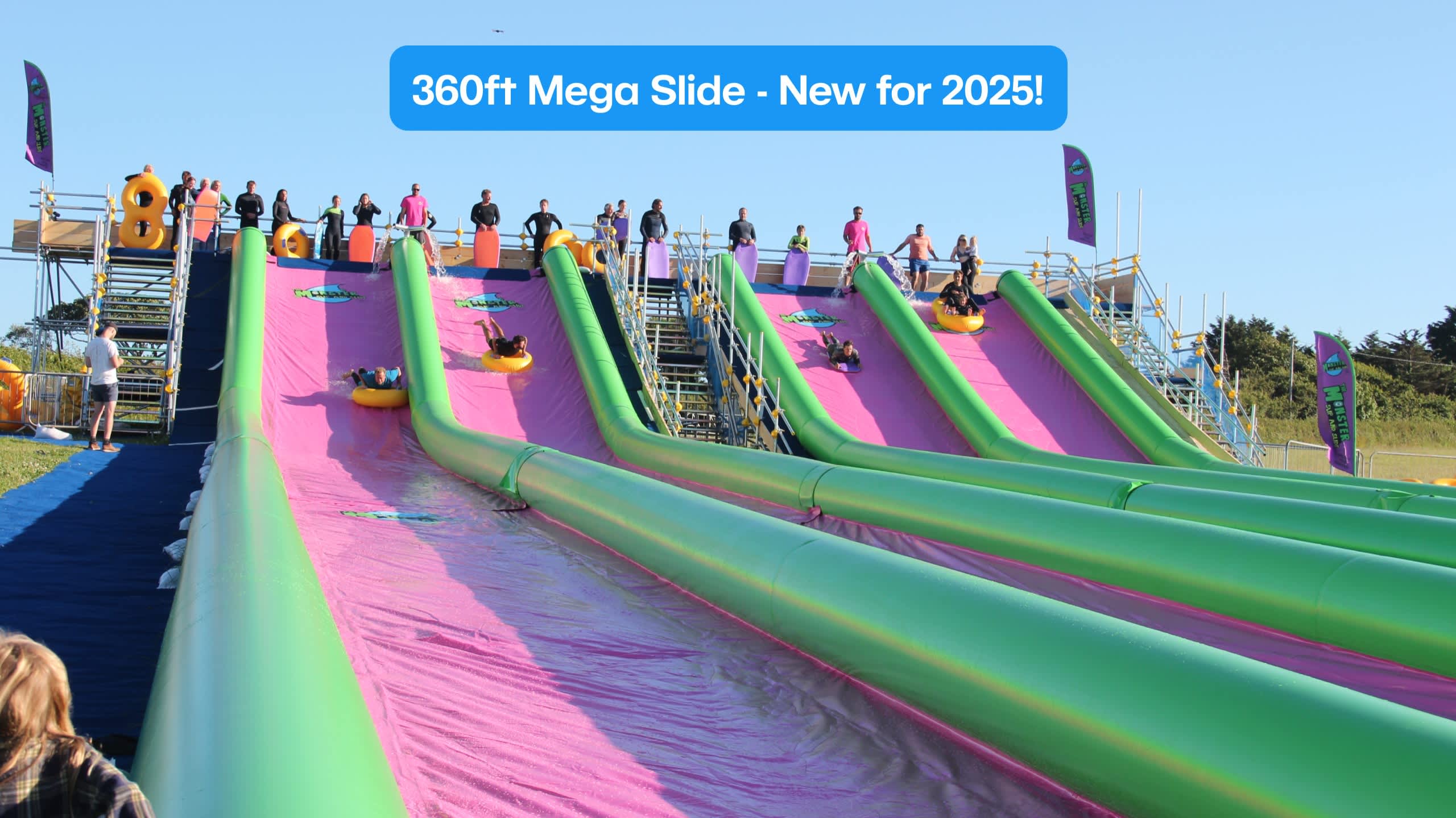 Monster Slip and Slide Tickets | Devon's Most Epic Day Out